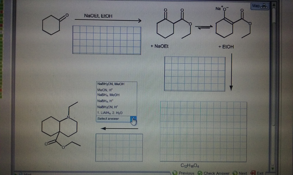 Solved Provide the missing compounds and reagents in the | Chegg.com