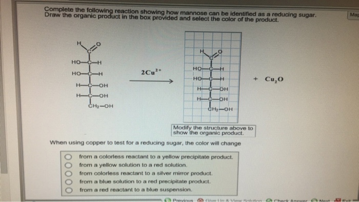 Solved Complete the following reaction showing how mannose | Chegg.com Solved Complete the following reaction showing how mannose | Chegg.com