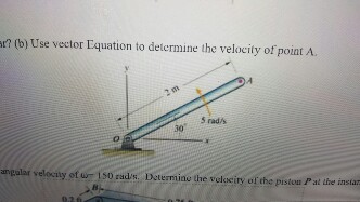 Solved what is the angular velocity vector of the bar? Use | Chegg.com