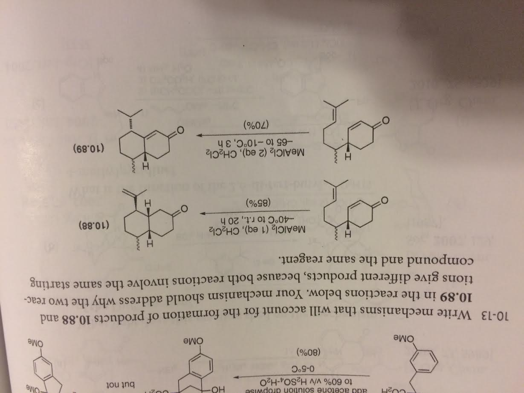 Solved Write mechanisms that will account for the formation | Chegg.com