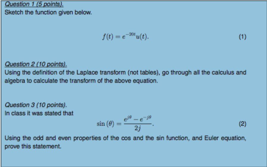 Solved Sketch the function given below. Using the | Chegg.com