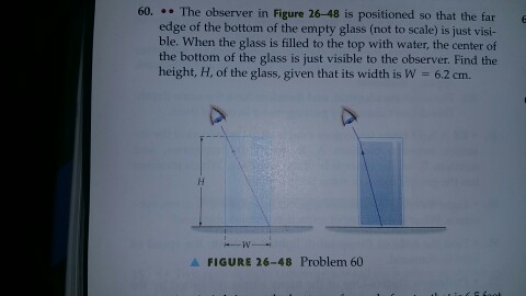 Solved The observer in Figure 26-48 is positioned so that | Chegg.com