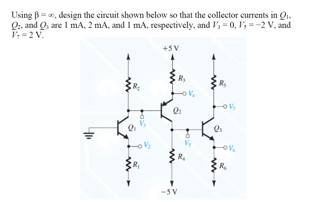 Solved Using ? = ?, design the circuit shown below so that | Chegg.com