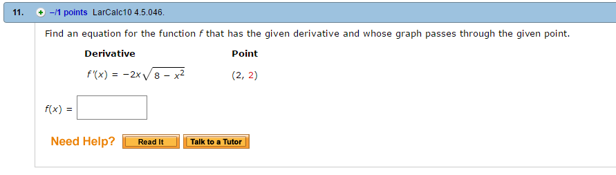 Solved Find An Equation For The Function F That Has The 9310