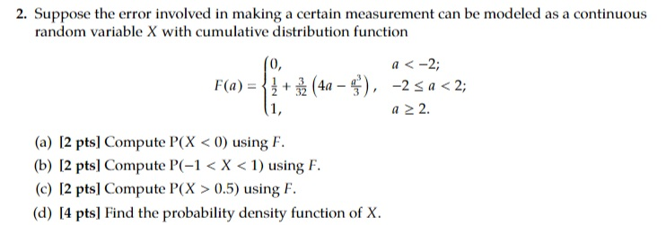 Solved the error involved in making a certain measurement | Chegg.com