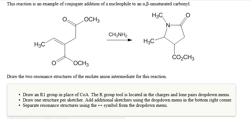 Solved This reaction is an example of conjugate addition of | Chegg.com