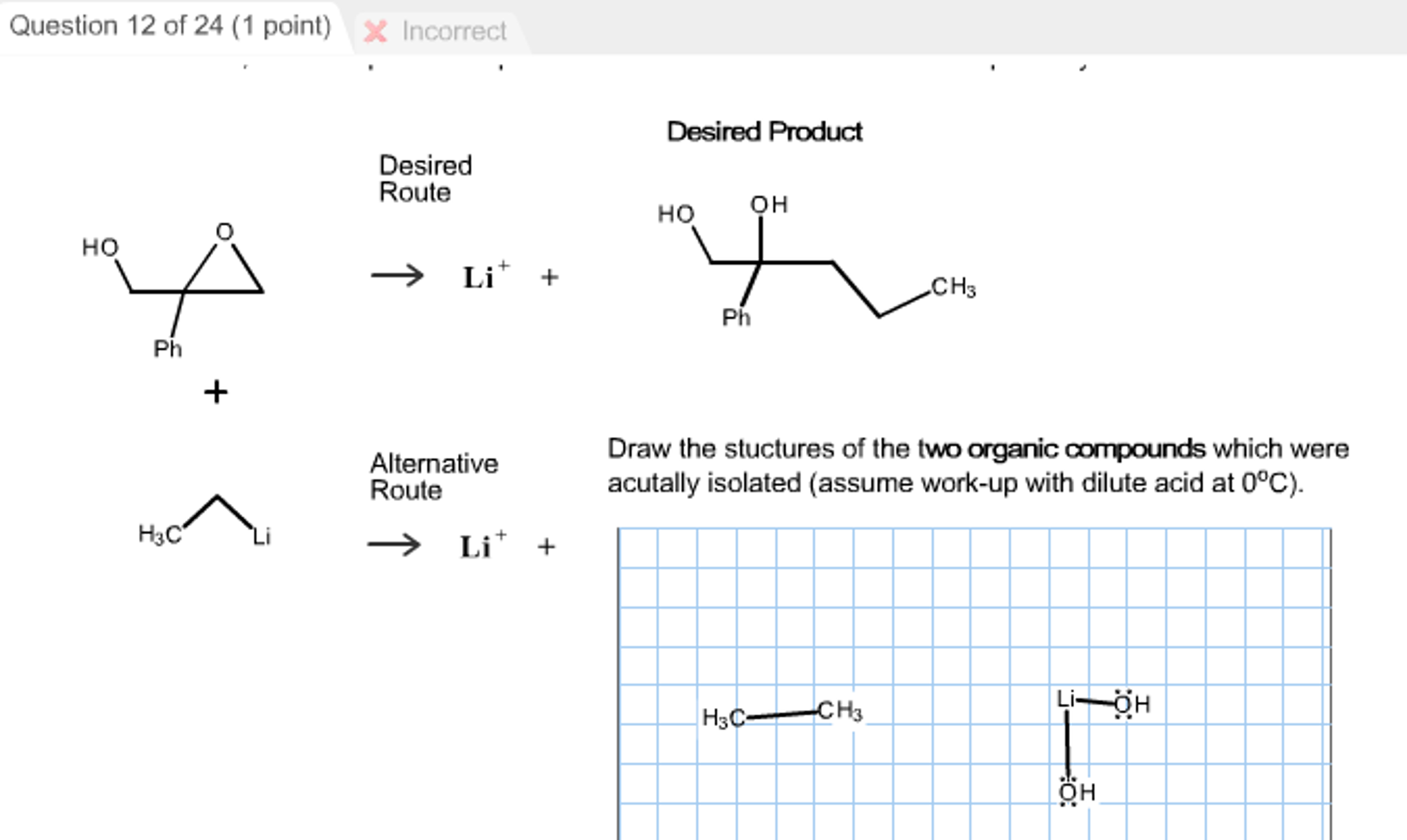 Solved Draw the structures of the two organic compounds | Chegg.com