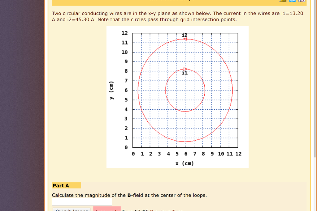 Solved Two circular conducting wires are in the x-y plane as | Chegg.com