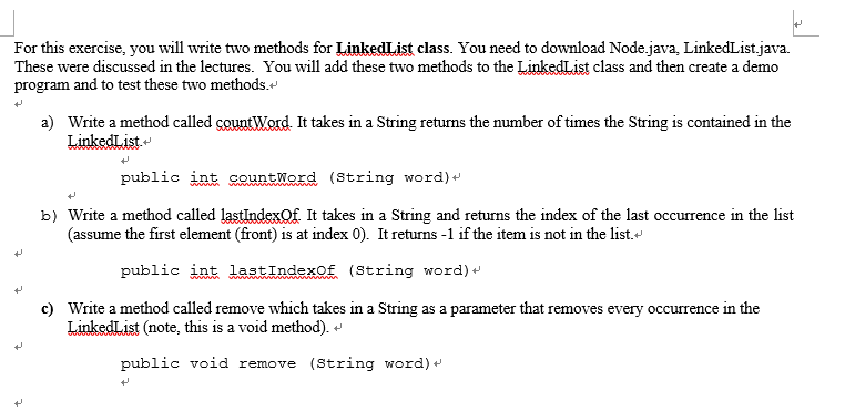 Solved Public Class Node Private String Data Private Node 