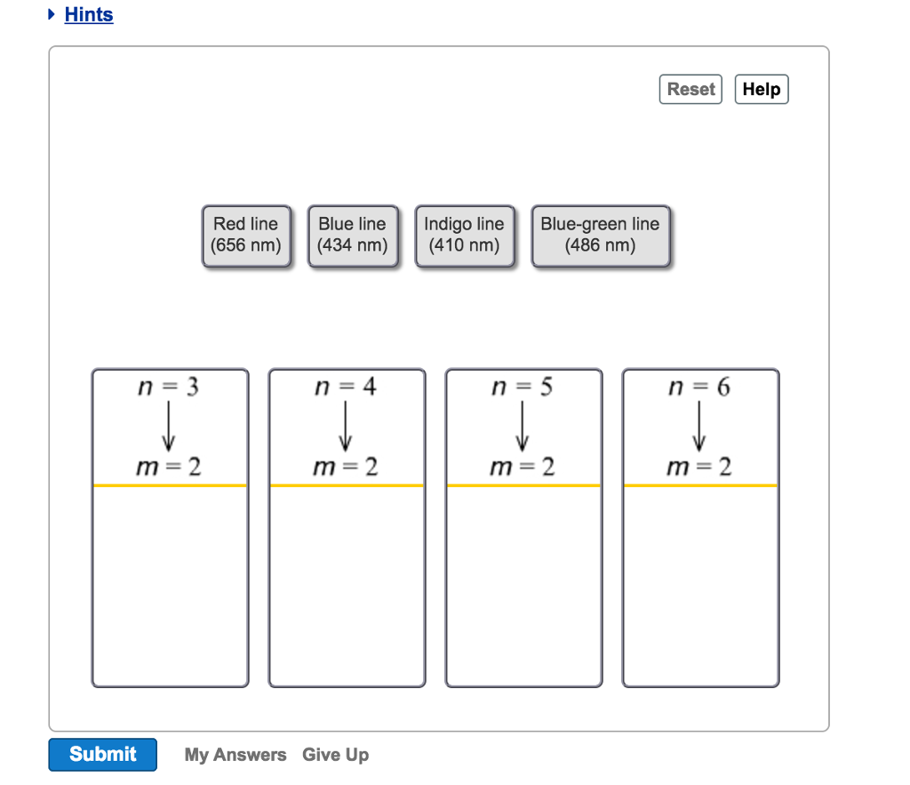 Solved Learning Goal: To calculate the wavelengths of the | Chegg.com