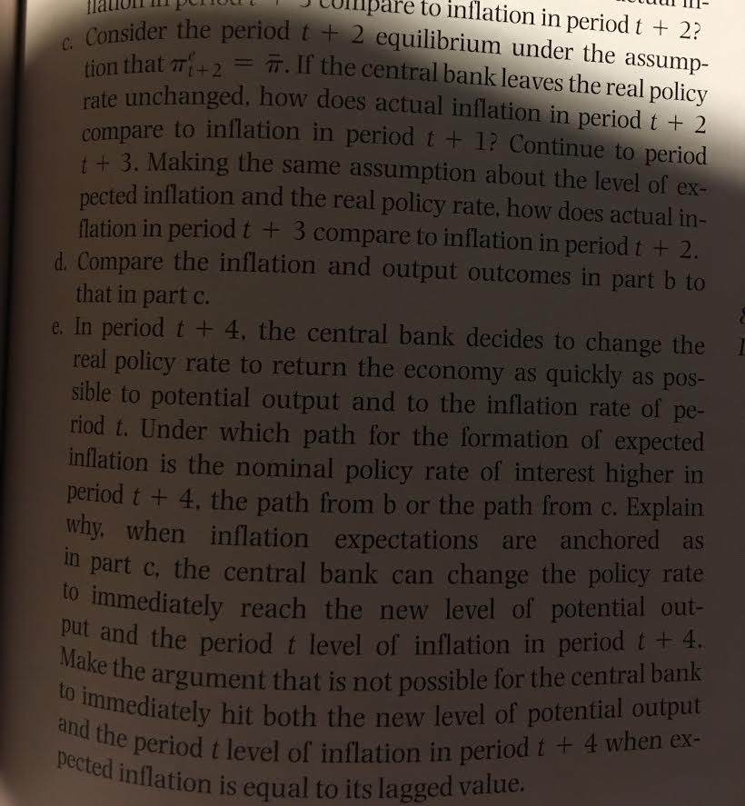 Explain the difference between central bank pouches | Chegg.com