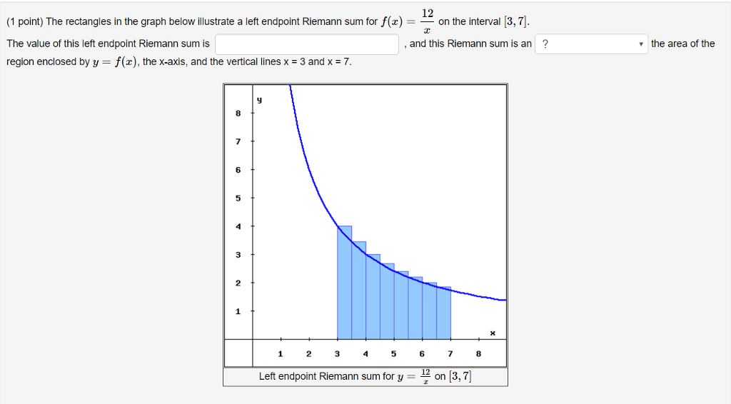 Solved The rectangles in the graph below illustrate a left | Chegg.com
