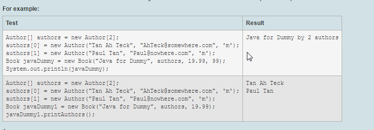 Solved A class called Book is designed as shown in the class | Chegg.com