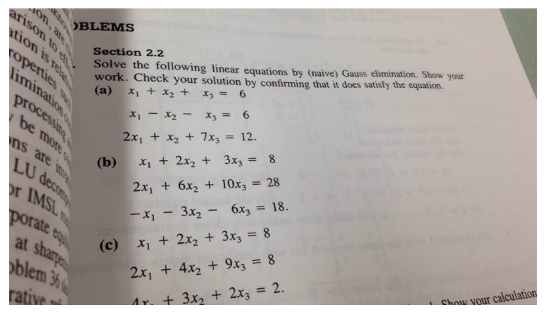 Solved arison oes. OBLEMS Section 2.2 Solve the following | Chegg.com