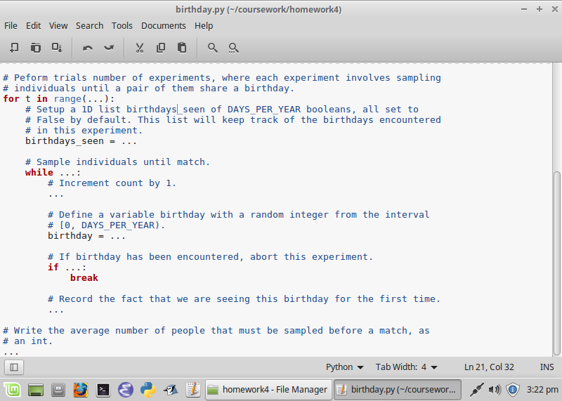 Please follow the steps that were given. USE PYTHON | Chegg.com