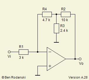 Solved An inverting amplifier with an ideal op amp is shown | Chegg.com