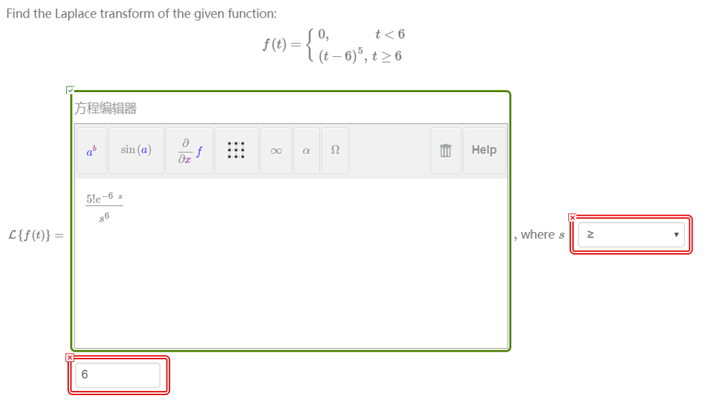Solved Find the Laplace transform of the given function: 0, | Chegg.com