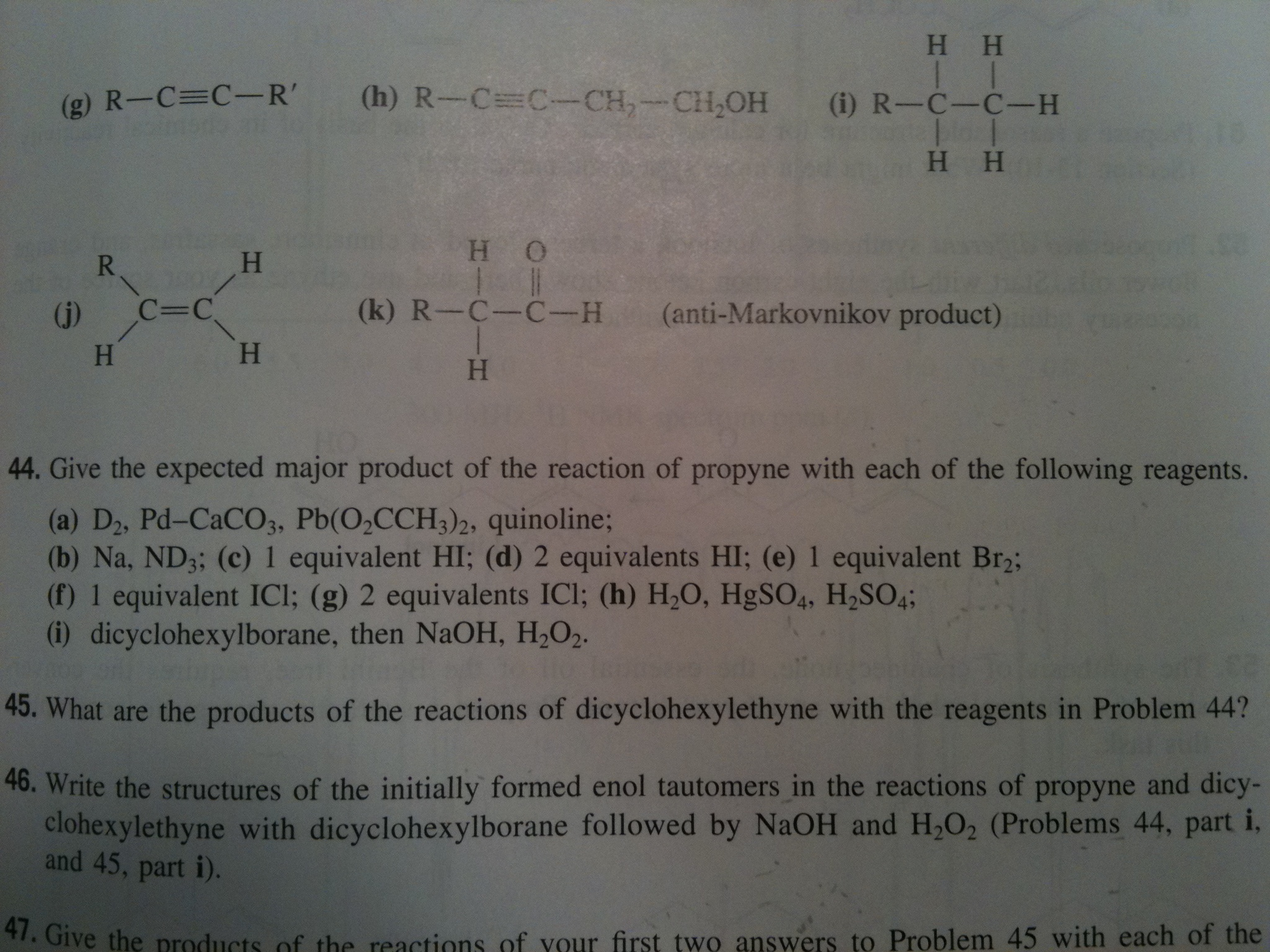 Give The Expected Major Product Of The Reaction Of