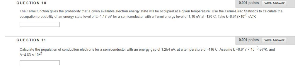 Solved QUESTION 10 0.001 points Save Answer The Fermi | Chegg.com