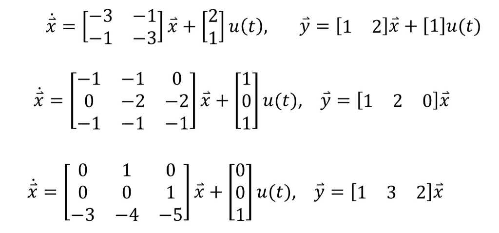 Solved #3 Determine the transfer function for each of these | Chegg.com Solved #3 Determine the transfer function for each of these | Chegg.com