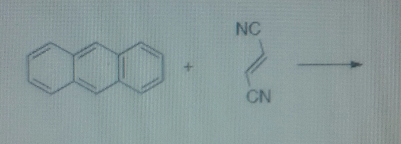 Solved Anthracene is a pretty good diene for the Diels-Alder | Chegg.com