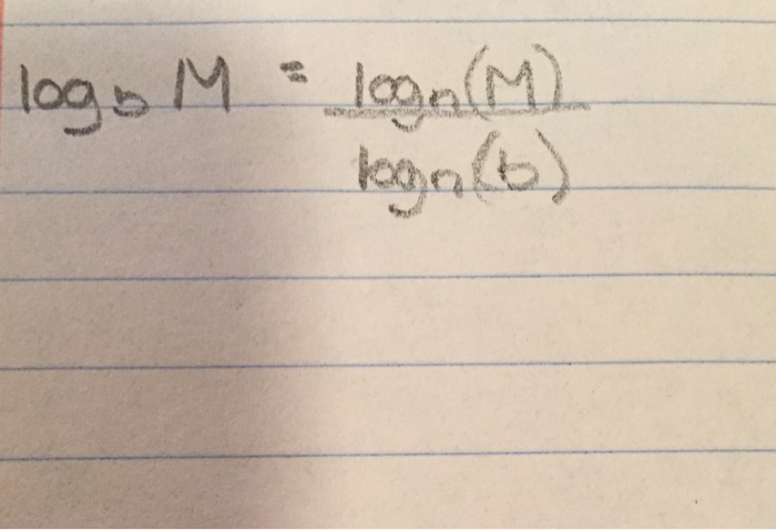 Solved Prove: log_b m=log_n(m)/log_n(b) | Chegg.com