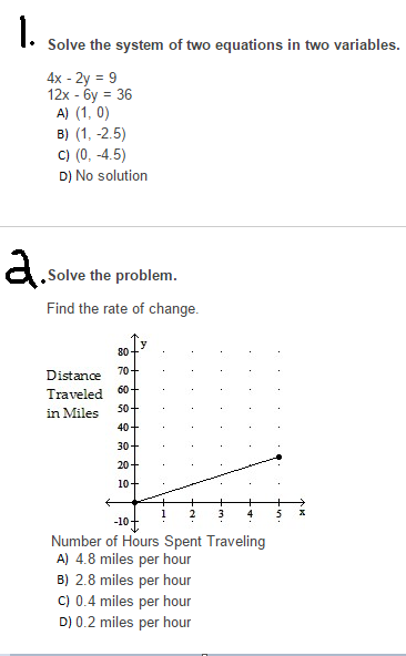 Solved Solve the system of two equations in two variables. | Chegg.com