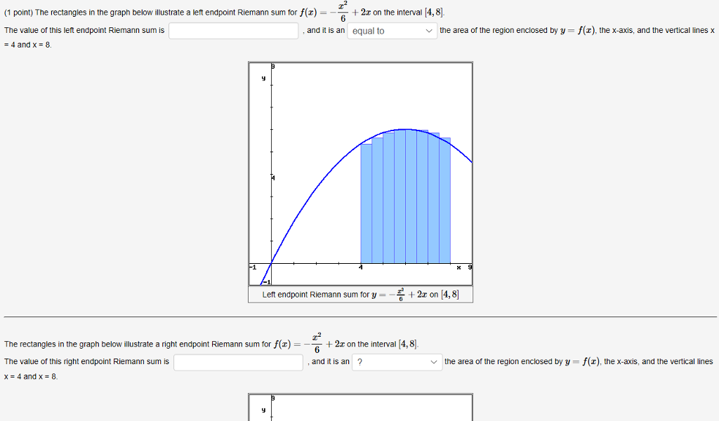 Solved The rectangles in the graph below illustrate a left | Chegg.com