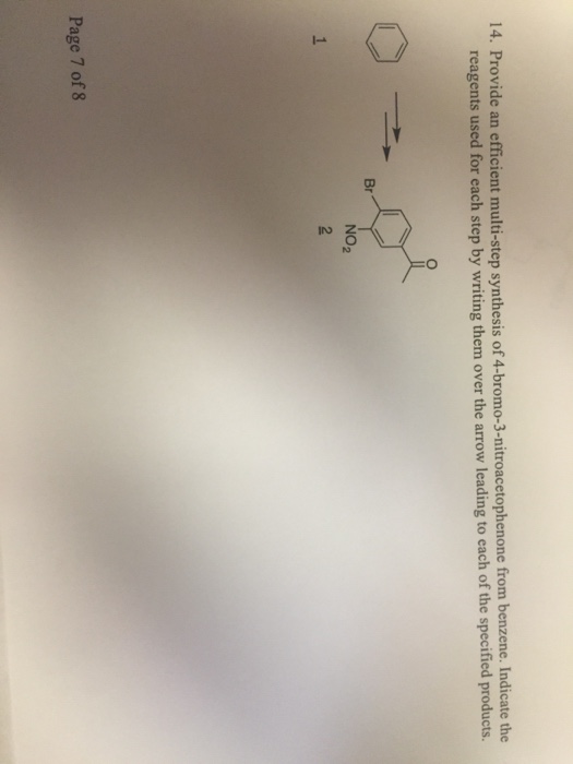 Solved Provide an efficient multi-step synthesis of | Chegg.com
