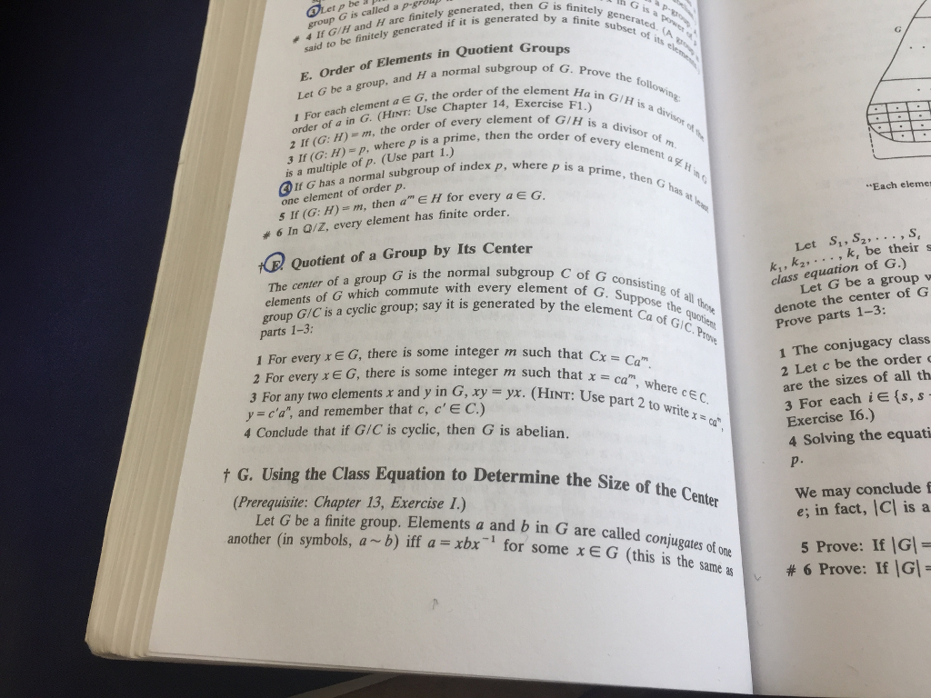 Solved is finitely generated. (A finite subset of its group | Chegg.com