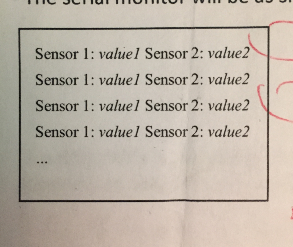 Solved Write A Code Using Arduino That Will Use One 5681