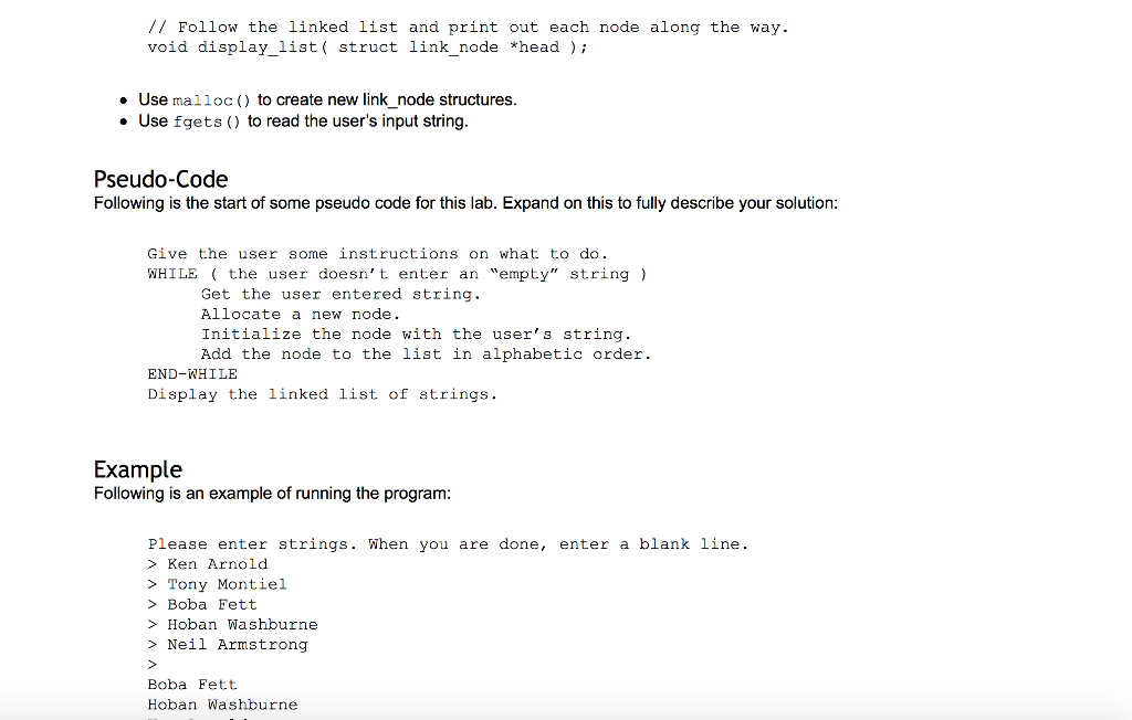 Solved Overview In this lab, we will create an application | Chegg.com