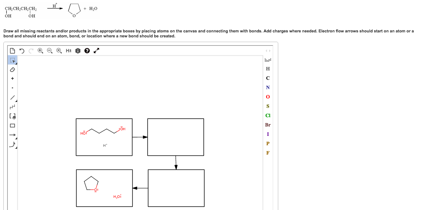 Solved Draw all missing reactants and/or products in the | Chegg.com