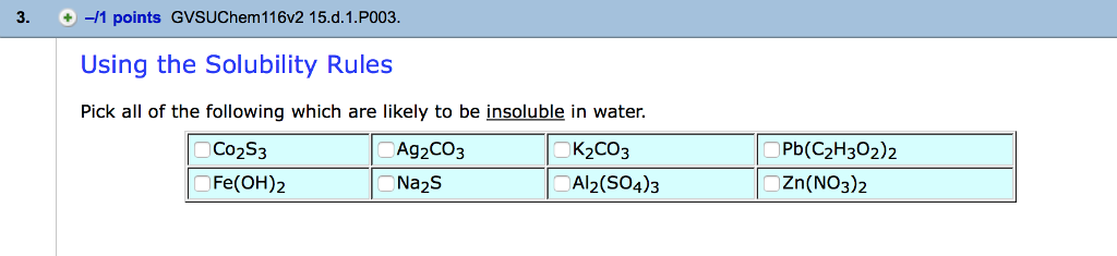 Solved 3. +-/1 points GVSUChem116v2 15.d.1.P003 Using the | Chegg.com