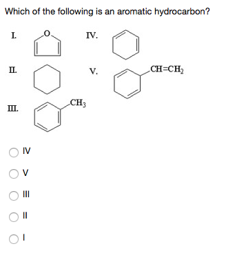 Solved Which of the following is an aromatic hydrocarbon? | Chegg.com