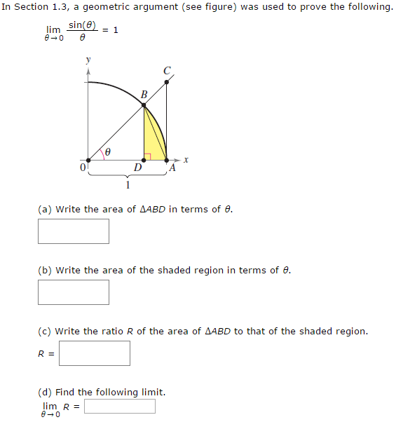 Solved In Section 1.3, a geometric argument (see figure) was | Chegg.com