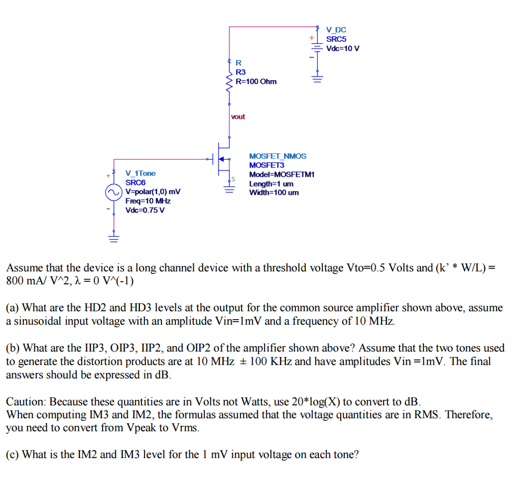 Solved Assume that the device is a long channel device | Chegg.com