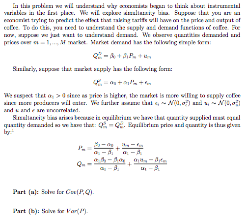 Solved In this problem we will understand why economists | Chegg.com
