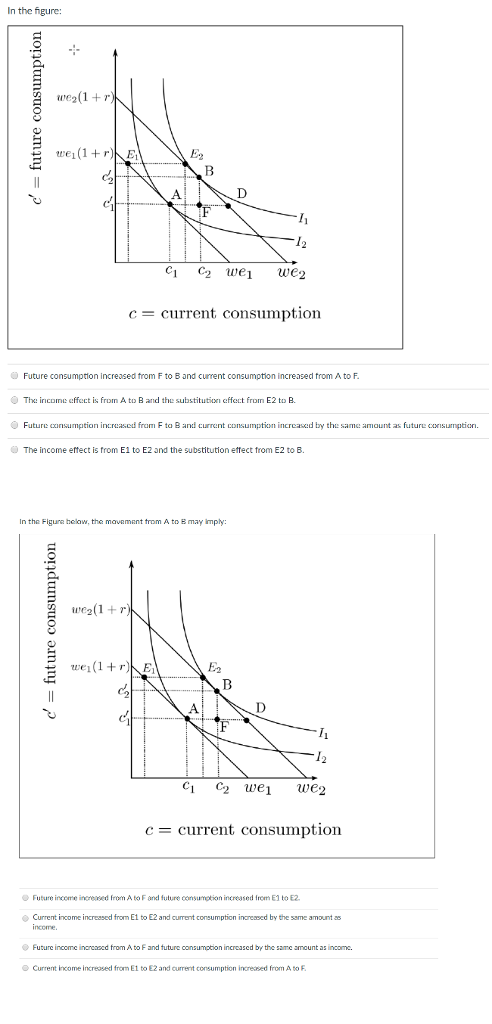Solved In the figure: c- current consumption Future | Chegg.com
