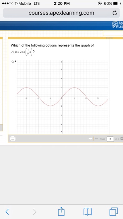 Solved o T-Mobile LTE 2:20 PM courses.apexlearning.com Which | Chegg.com