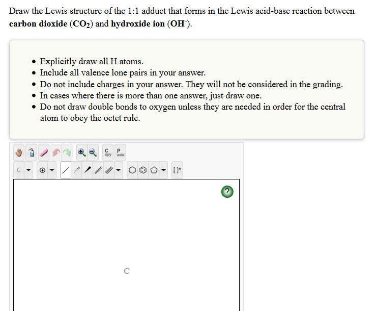 Solved Draw the Lewis structure of the 1:1 adduct that forms | Chegg.com