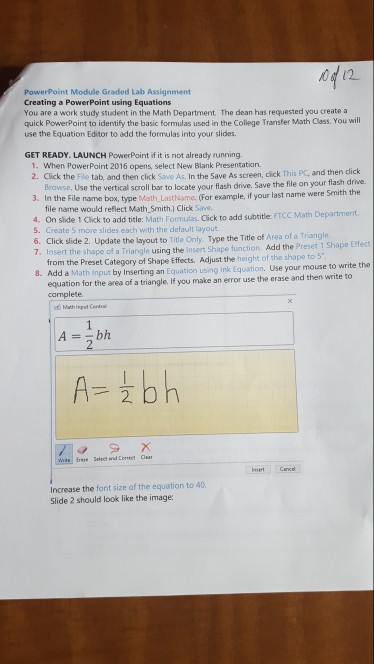 Solved Powerpoint Module Graded Lab Assignment Creating A 