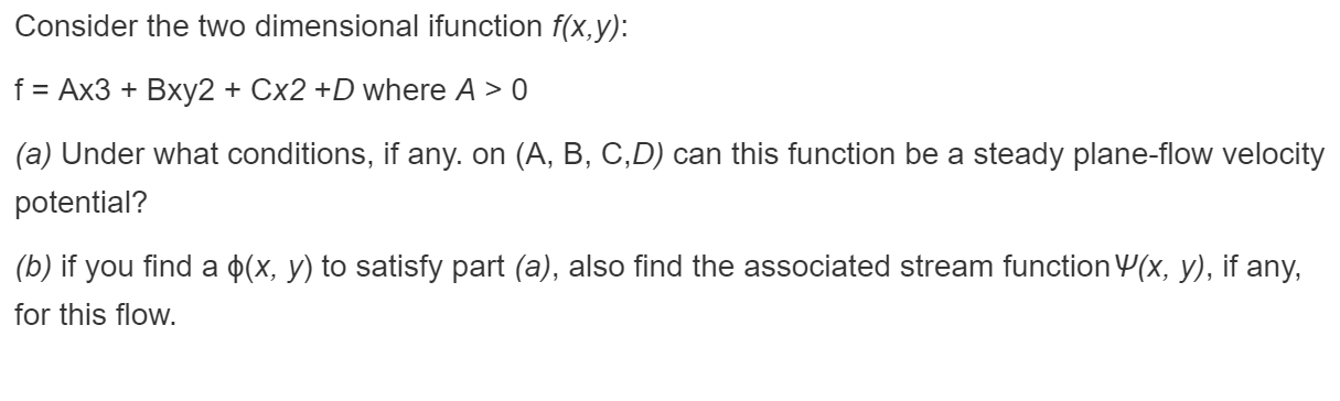 Solved Consider the two dimensional in function f(x, y): f = | Chegg.com