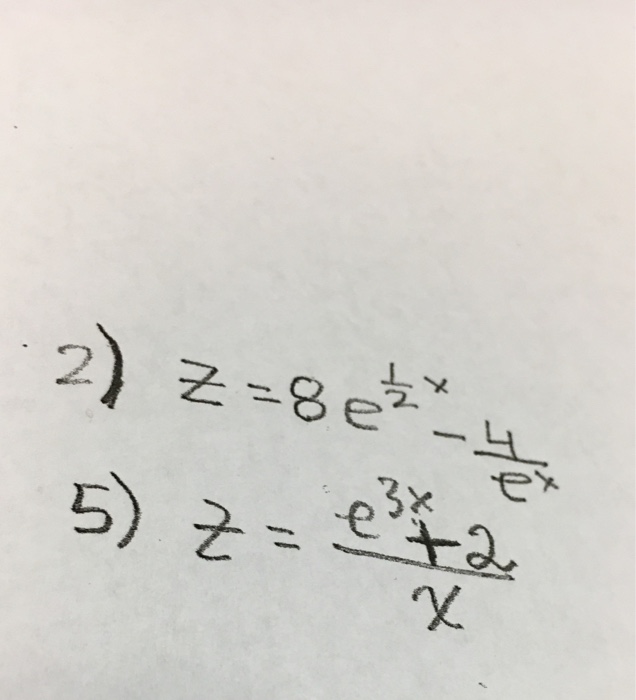 Solved 2) Z-8e2-4- X ˊ义 '3 25 | Chegg.com