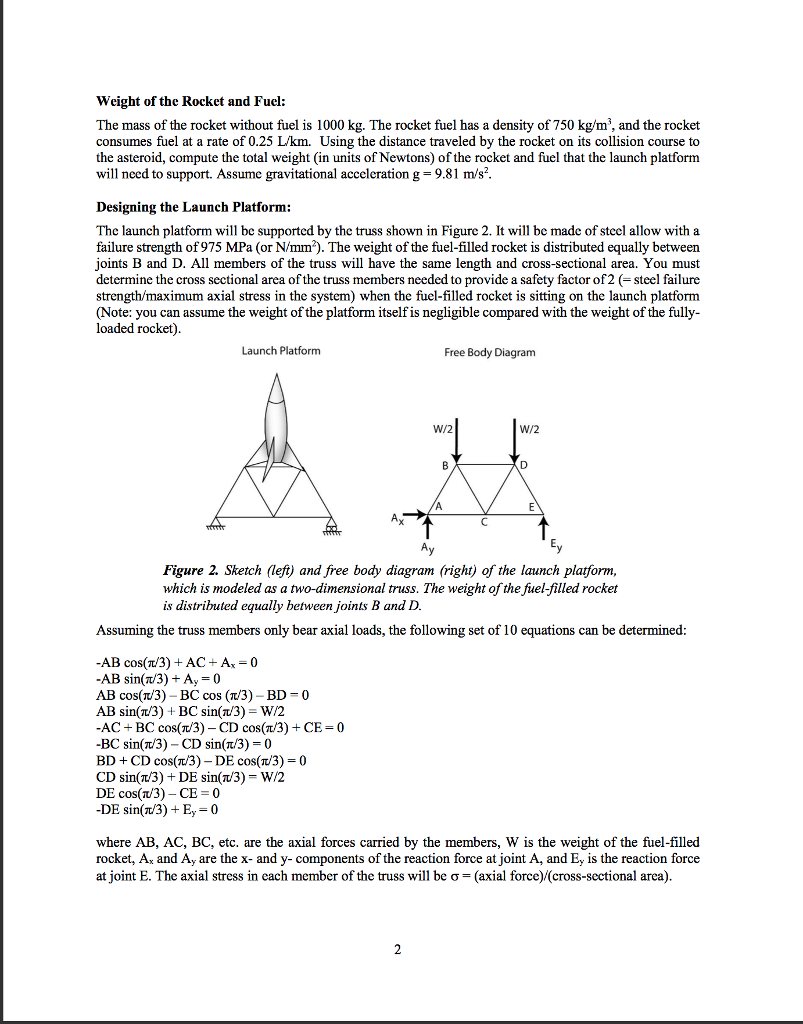 Project #1 MECH 3010: Elementary Numerical Methods | Chegg.com