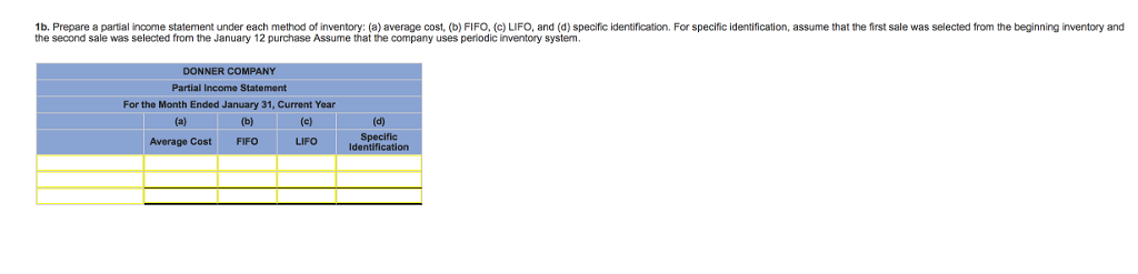 Solved P7-3 Part 1 Required: 1a. Compute Cost of Goods Sold | Chegg.com