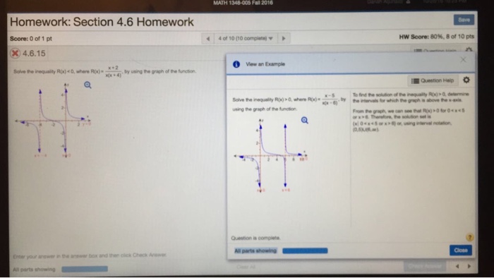 Solved Homework Section 4 6 Homework Score 0 Of 1 Pt X