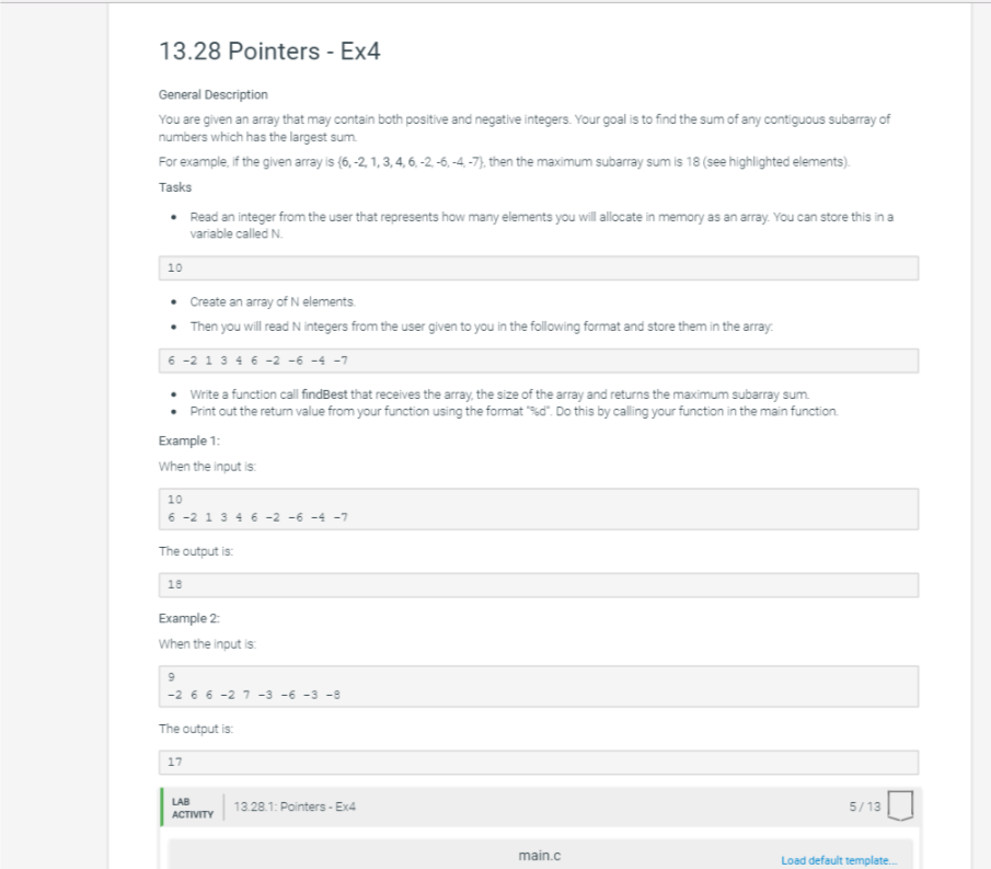 Solved 13 28 Pointers Ex4 General Description You Are