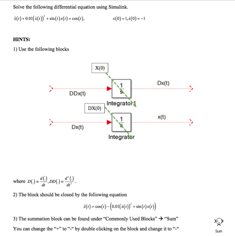 Solved Solve the following differential equation using | Chegg.com