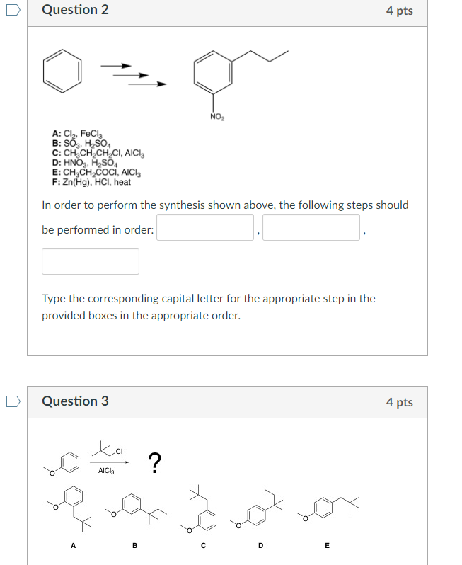 Solved In order to perform the synthesis shown above, the | Chegg.com